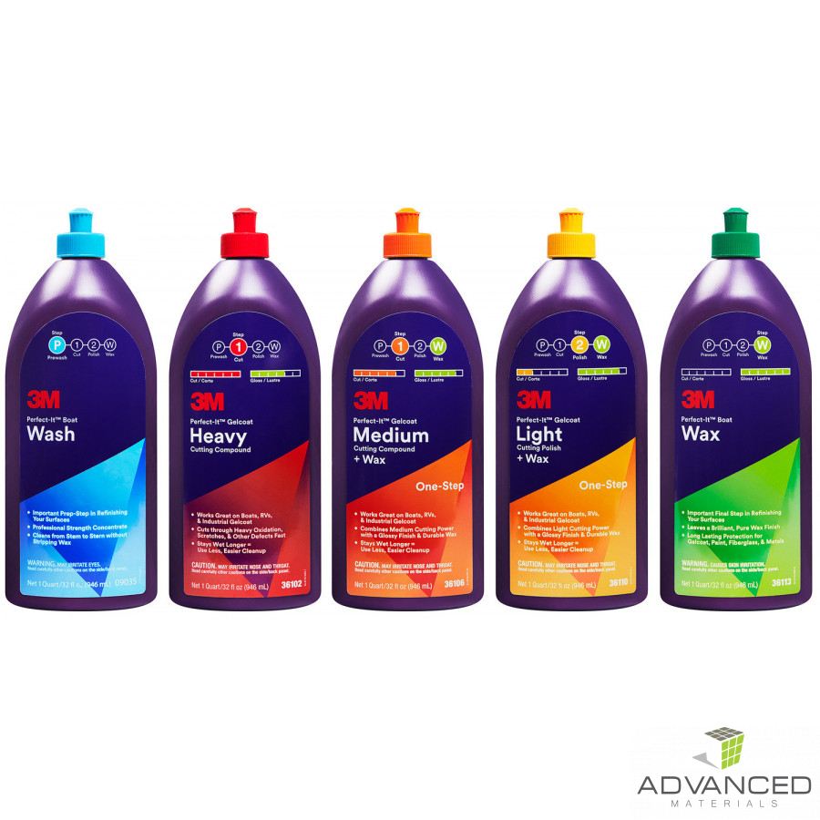 3M™ Perfect-It™ Marine Ψιλή Αλοιφή με Κερί Πολυεστερικών (Gelcoat ...